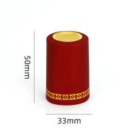 China Wine Liquor Bottle PVC Heat Shrink Capsules With Easy Tear Strip Embossed Logo for sale