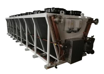 China V Type Closed Circuit Submerged Cooling System Floated Coil Type Dry Cooler for sale