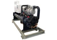 China Single Compressor Water Chiller Units R407C  Screw Type for sale