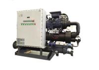 China 40kw Chilled Water Air Conditioning System Water Cooled Compressor Refrigeration for sale