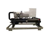 China Single Compressor Water Chiller Units R407C  Screw Type for sale