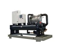 China Single Compressor Water Chiller Units R407C  Screw Type for sale