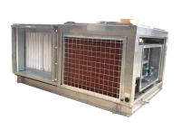 China CE Heat Pump Package Unit , 10 Ton Rooftop Unit Stainless Steel Frame for sale