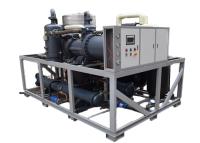 China Low Temperature Semi Hermetic Industrial Water Chiller Screw Compressor for sale