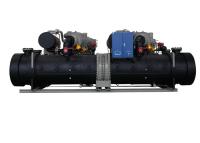 China Copeland Hermetic Hanbell Water Chiller Units Screw Compressor Air Cooled for sale