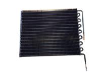 China Aluminum Tube Fin Heat Exchanger Flat Corrugated Window Type for sale