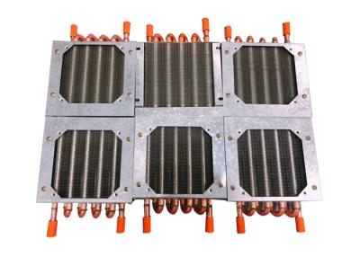 China RoHS Copper Finned Copper Tube Heat Exchanger Freon for sale