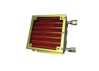 China 7mm Anodizing Copper  Window Flat Finned Tube Heat Exchanger for sale