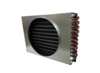 China Fin Freezer Condenser Unit For Ice Maker Powder Coating for sale