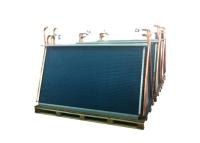 China V type RoHS 7.94mm Air Cooled Chiller Condenser units for sale