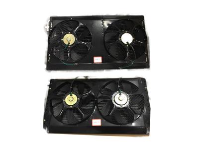 China Microchannel Air Cooled Condenser Fan Corach Aircon AC radiator Transport for sale