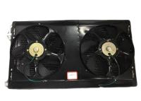China Microchannel Air Cooled Condenser Fan Corach Aircon AC radiator Transport for sale