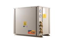 China Geothermal Water Source Heat Pumps , 3200L Screw Heat Pump Refrigerant for sale