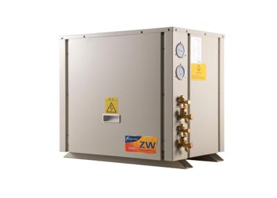 China Geothermal Water Source Heat Pumps , 3200L Screw Heat Pump Refrigerant for sale
