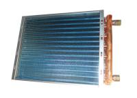 China Aluminium Fin Heat Exchanger , 16x20 Water To Air Heat Exchanger Copper Tube for sale