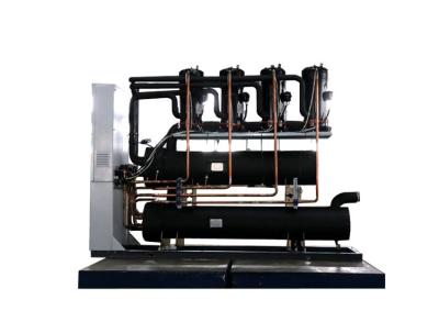 China 50HP Modular Water Source Heat Pumps Unit Screw Compressor for sale