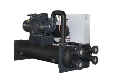 China Dn150 Screw Water To Water Geothermal Energy Heat Pump Semi Hermetic for sale