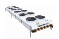 China Plate Submerged Immersion Bitcoin Cooling System Dry Coolers With Double Row Fans for sale