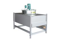 China Closed Loop Flat Type Copper Tube Aluminum Fin Hybrid Dry Cooler Chiller for sale