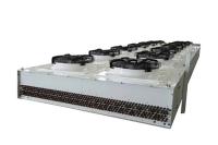 China V Type Copper Tube Dry Type Air Cooler For Immersion Cooling System for sale