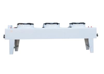 China Floor Standing Flat Type Industrial Dry Cooler For Waste Power Generation for sale