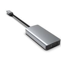 China Mini 4 In 1 Usb C Adapter Type C Hub With USB 3.0 HDMI VGA USB-C PD Charging for sale