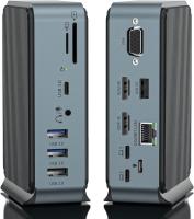 China Hdmi To Usb C Docking Station 100w Maximize Work Potential With Type-C Pd2.0 for sale