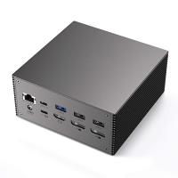 China USB C Docking Station with Smart Heat Dissipation 4K Resolution HDMI Video Output Space for sale