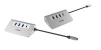 China 3.0 Usb-C To Usb-A Adapter 4 Ports Type C HUB Expander Splitter OTG Adapter Docking Station Laptop PC for sale