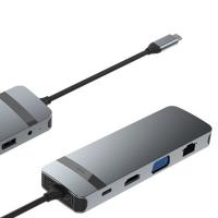 China 10 In 1 USB C Dock USB Hub With 4K HDMI USB C To USB Multiport Adapter For Laptop And Notebook for sale