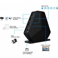 China Desktop Charging Station Usb C Docking Station Gigabit Ethernet Stable Wired Connection Up To 1Gbps for sale