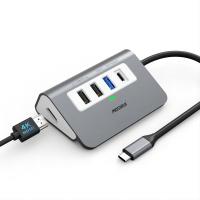 China Usb C 4 In 1 Multiport Adapter With USB 3.0 Ports 4K HDMI For Laptop Notebook for sale