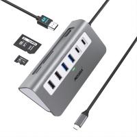 China 10/100/1000 Mbps Ethernet USB C Adapter Compatible with Windows/ MacOS/ Android/ Linux Up To 10Gbps Data Transfer Speed for sale