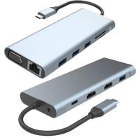China USB 3.0 3x USB 2.0 Female Output Hub 2-4 Port USB 3.0/2.0 Multi Powered Fast Extender for sale