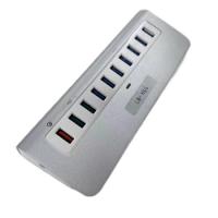 China 10 Ports USB A To USB C Adapter For Smartphone And Tablet Charging for sale