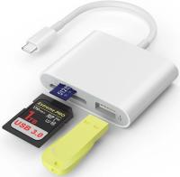 China Card Reader Usb 3.0 High Speed To SD Micro SD Card Adapter Memory Card Reader IPhone 15 for sale