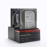 China NVMe M.2 Duplicator Dual-Bay Offline Clone USB C To NVME Docking Station For M2 SSD M Key Hard Drives for sale