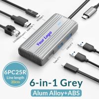 China USB C Hub with 4K HDMI and High-Speed USB 3.0 Compatible for Windows Mac for sale