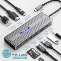 China USB C Hub with 4K HDMI and High-Speed USB 3.0 Compatible for Windows Mac for sale