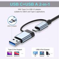 China 8-In-1 USB 3.0 Hub 3*USB 2.0 3.5mm Audio SD/TF Card Reader Output for Data Transfer and Charging for sale