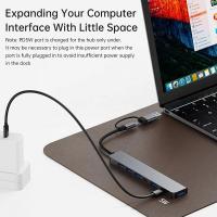 China Aluminum Alloy 7 In 1 USB Splitter for Laptop Desktop PC Acceptable OEM/ODM for sale