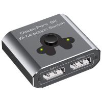 China 8K60Hz Display Port Switcher for Easy Operation and High-Performance DP 1.4 Switching for sale