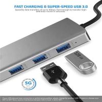 China 12-In-1 USB Type-C Docking Station HDMI 1080P 60Hz 2*HDMI VGA RJ45 4*USB Audio SD/TF PD for sale