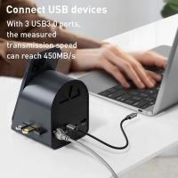 China USB 3.1 10 In 1 Type-C Multiport Docking Station Hub with Gigabit Ethernet and 4K HD HDMI for sale
