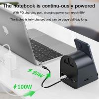 China USB 3.1 10 In 1 Type-C Multiport Docking Station Hub with Gigabit Ethernet and 4K HD HDMI for sale
