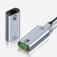 China USB C Female to Ethernet Port Adapter 10/100/1000 Mbps Speed for Fast Network Connection for sale