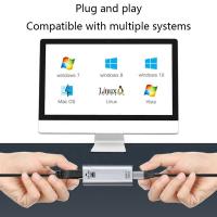 China USB C Female to Ethernet Port Adapter 10/100/1000 Mbps Speed for Fast Network Connection for sale