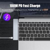 China USB C Type C 7-In-1 Multiport Dock Hub Adapter with HDMI USB 3.0 USB 2.0 SD/TF PD Output for sale