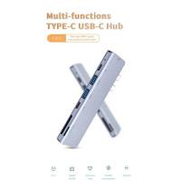 China USB C Type C 4K 30Hz HDMI USB 3.0 TF SD Adapter Hub Docking Station for Macbook Pro for sale