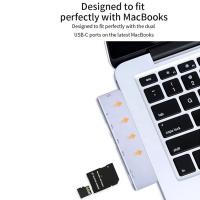 China USB C Type C 4K 30Hz HDMI USB 3.0 TF SD Adapter Hub Docking Station for Macbook Pro for sale